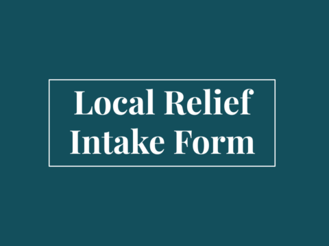 Local Relief and Assistance | First Baptist Church